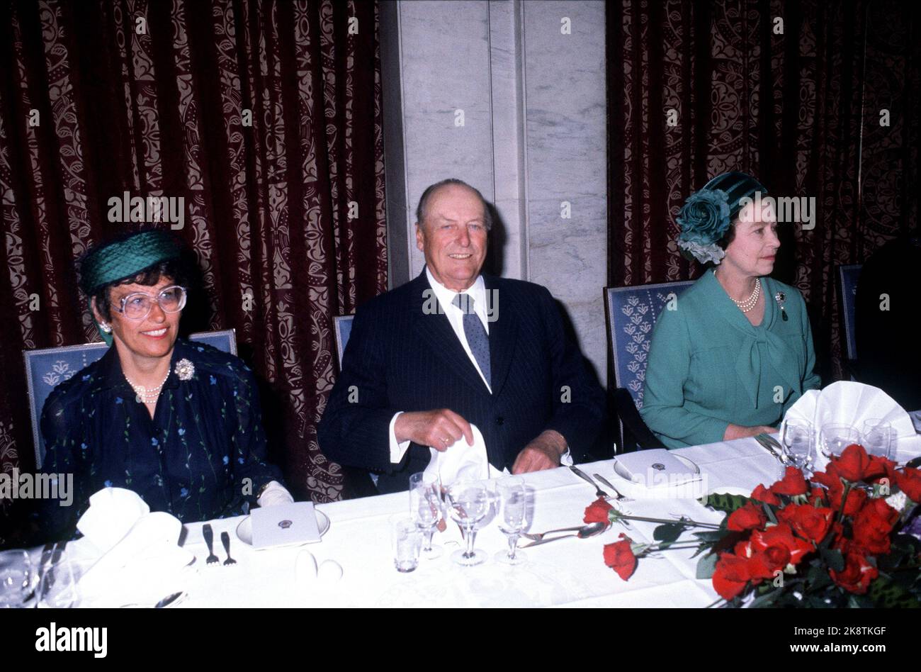King olav and princess astrid photo hi-res stock photography and images ...