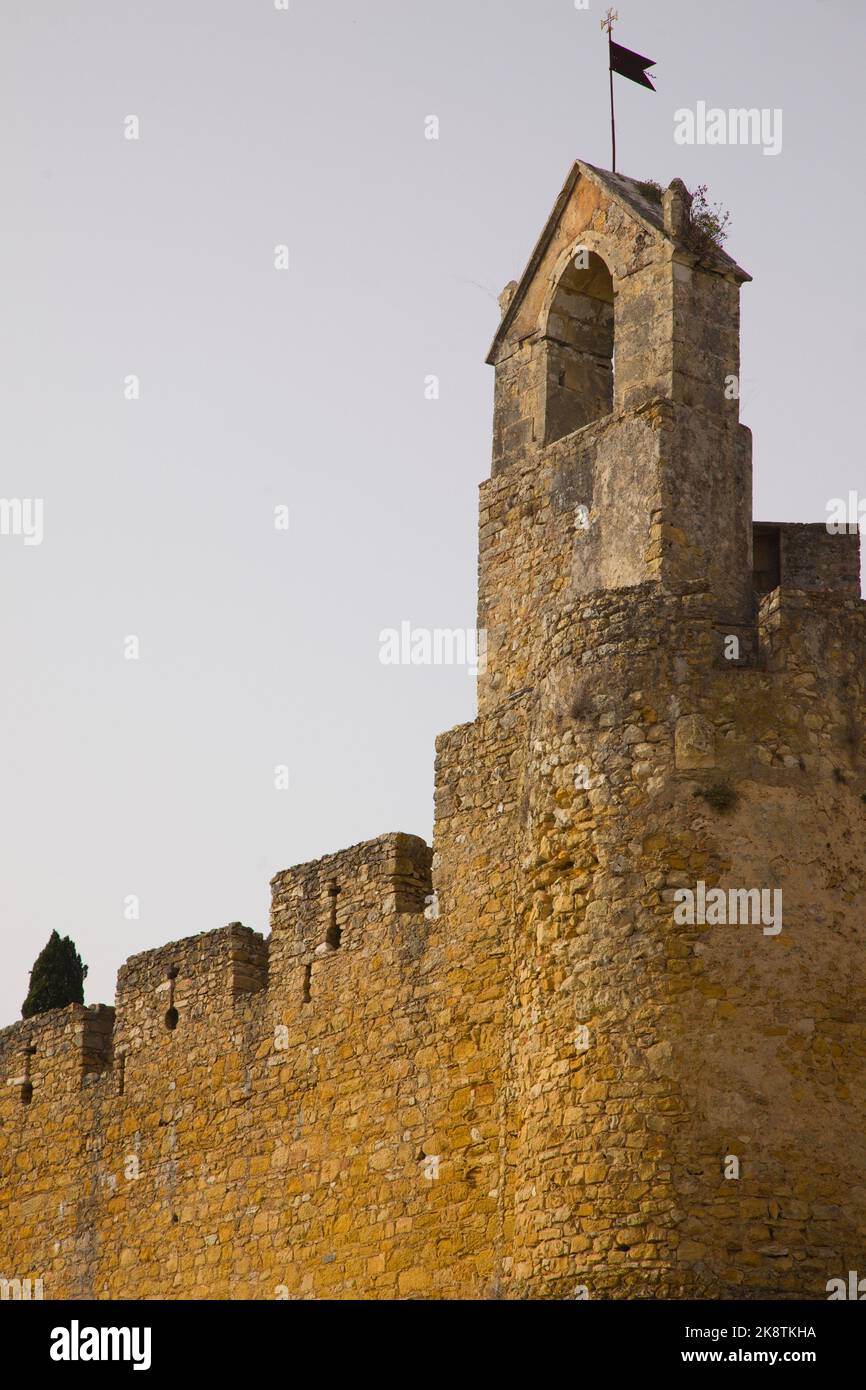 Portugal, Tomar, Castle Stock Photo - Alamy