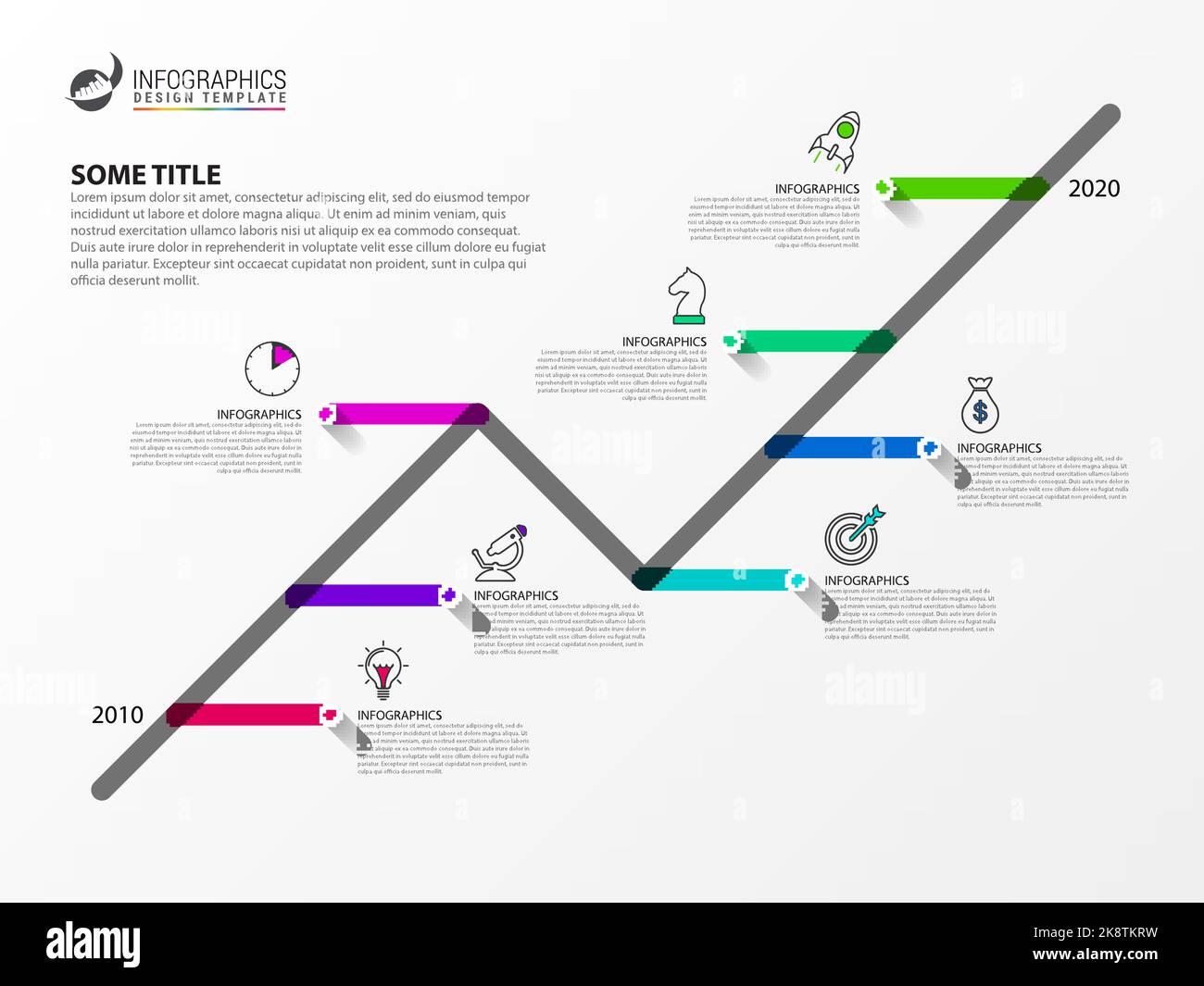 Infographic Design Template Timeline Concept With 7 Steps Can Be Used For Workflow Layout