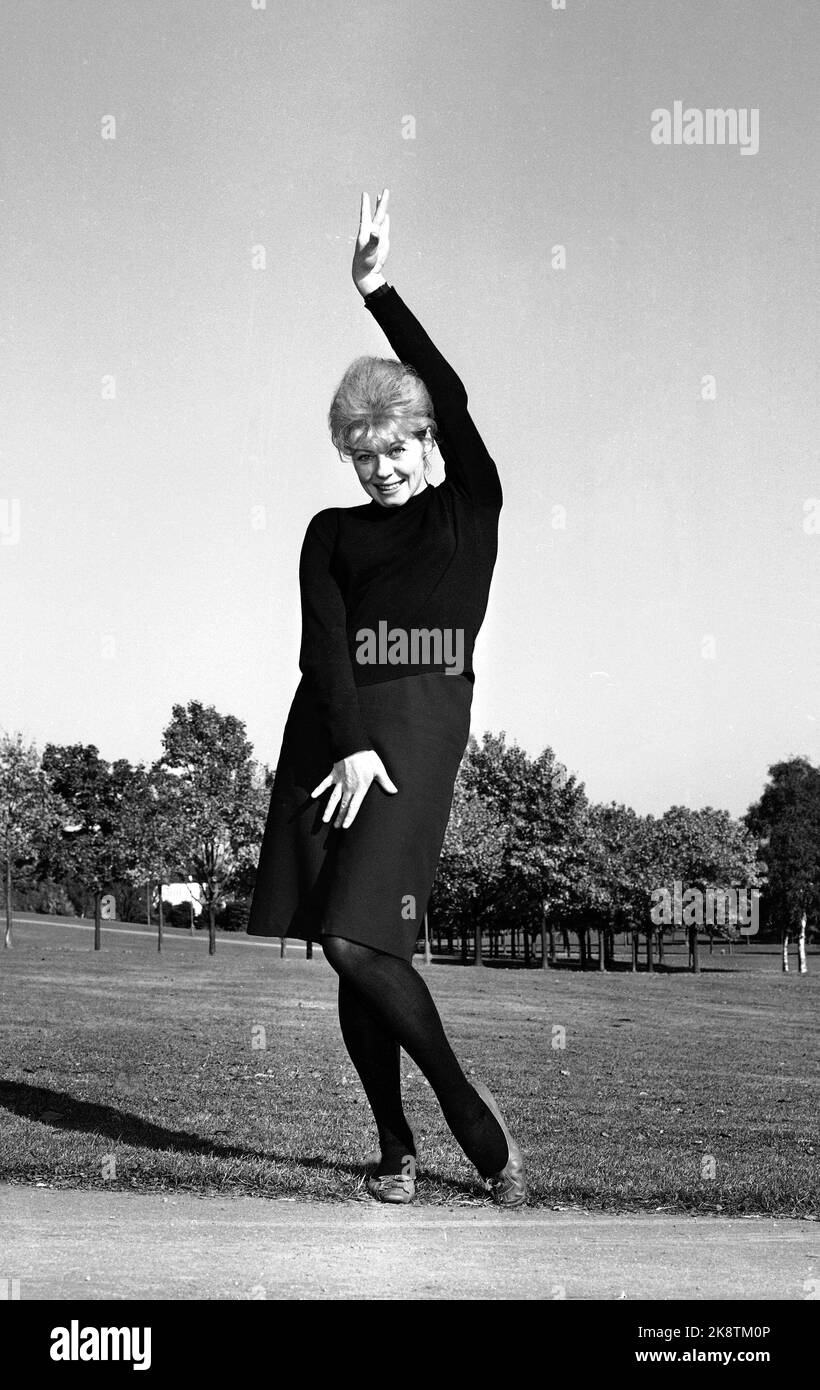 Oslo October 1964 Actor Kari Simonsen has made his definitive ...