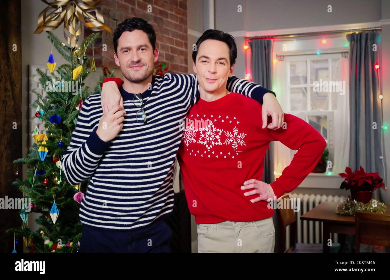 USA. Jim Parsons and Ben Aldridge in a scene from the (C)Focus Features ...