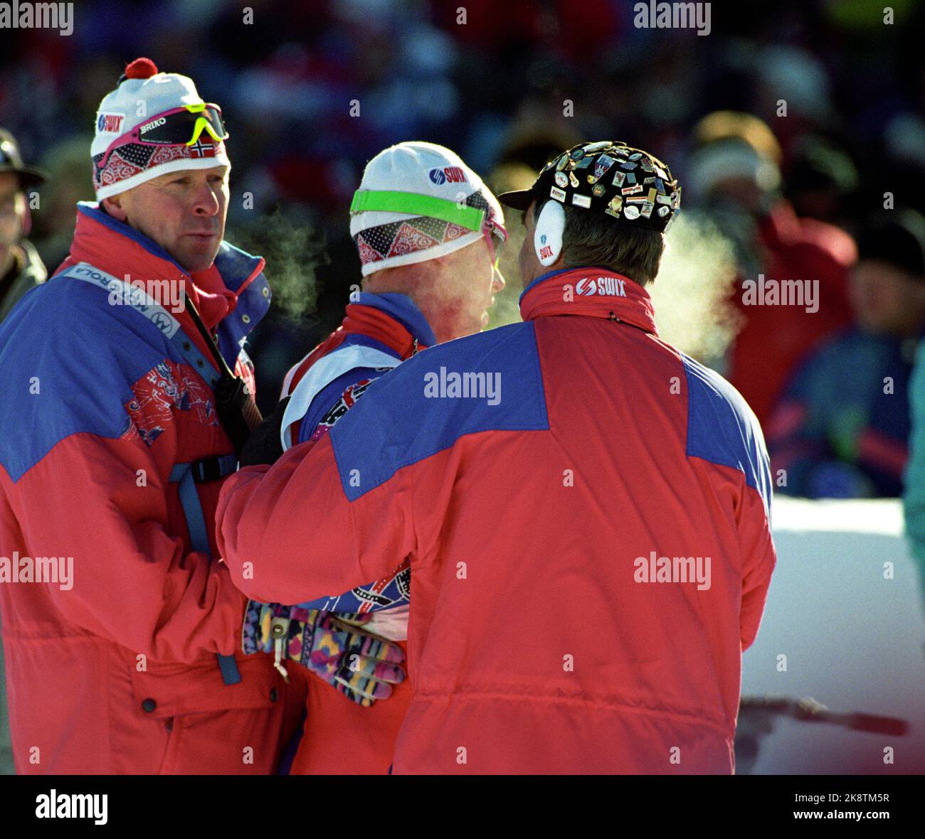 In conversation with coach inge ship president johan baumann hi-res stock photography and images ...
