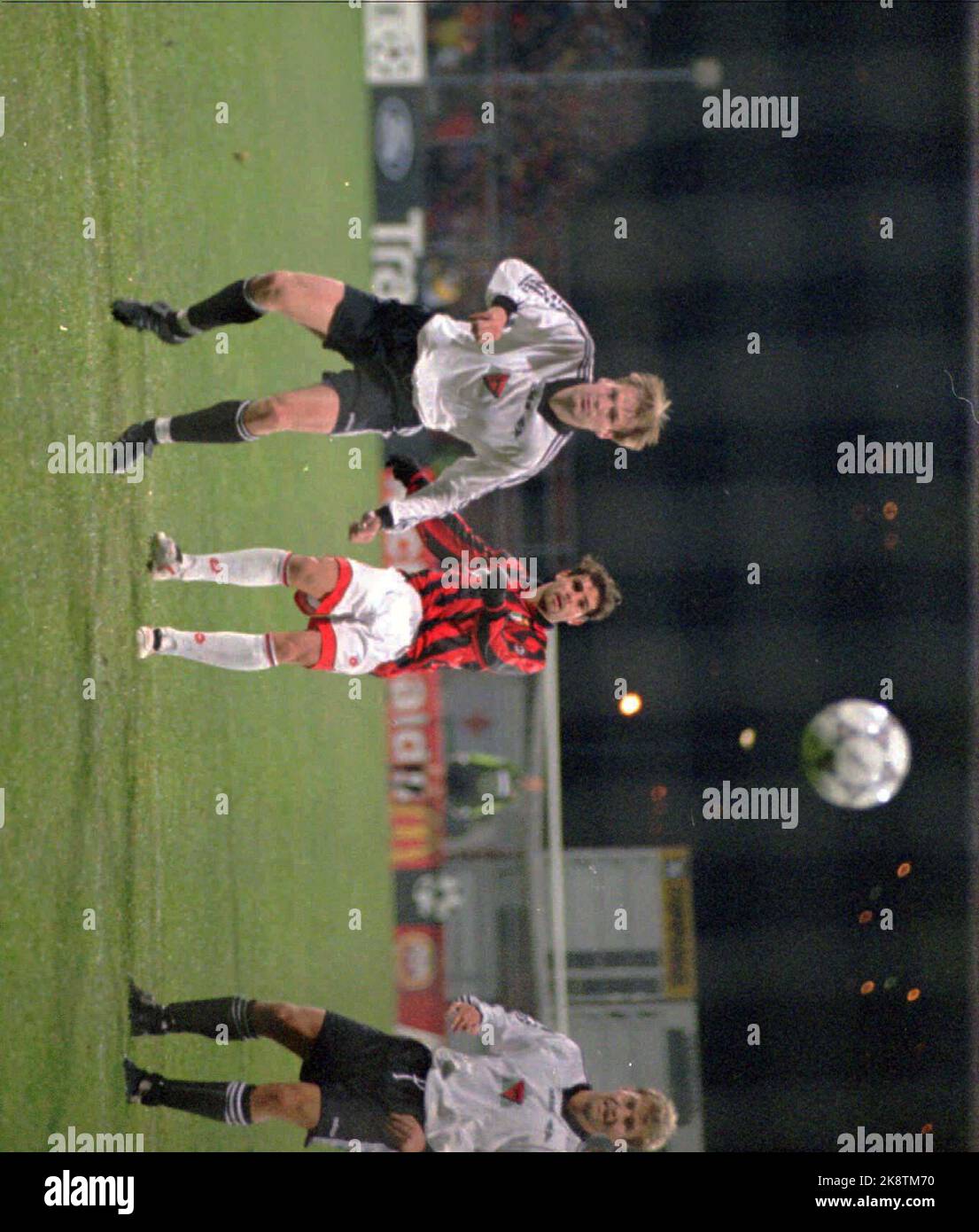 Geir otto johansen soccer full figure scores action hi-res stock ...