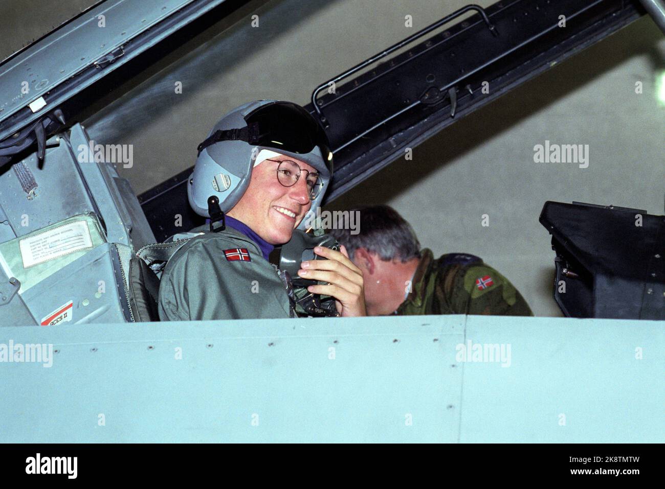 Rygge 19910930: Crown Prince Haakon - Dream Day in the Air Force. Crown ...