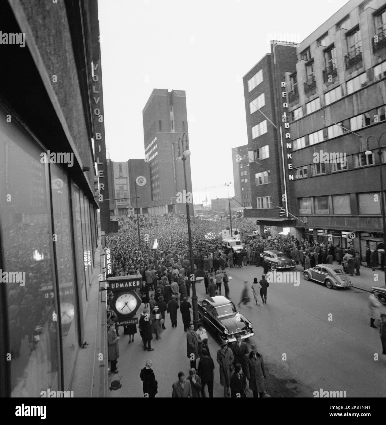 Oslo Sunday, March 19, 1961. The action committee against nuclear ...