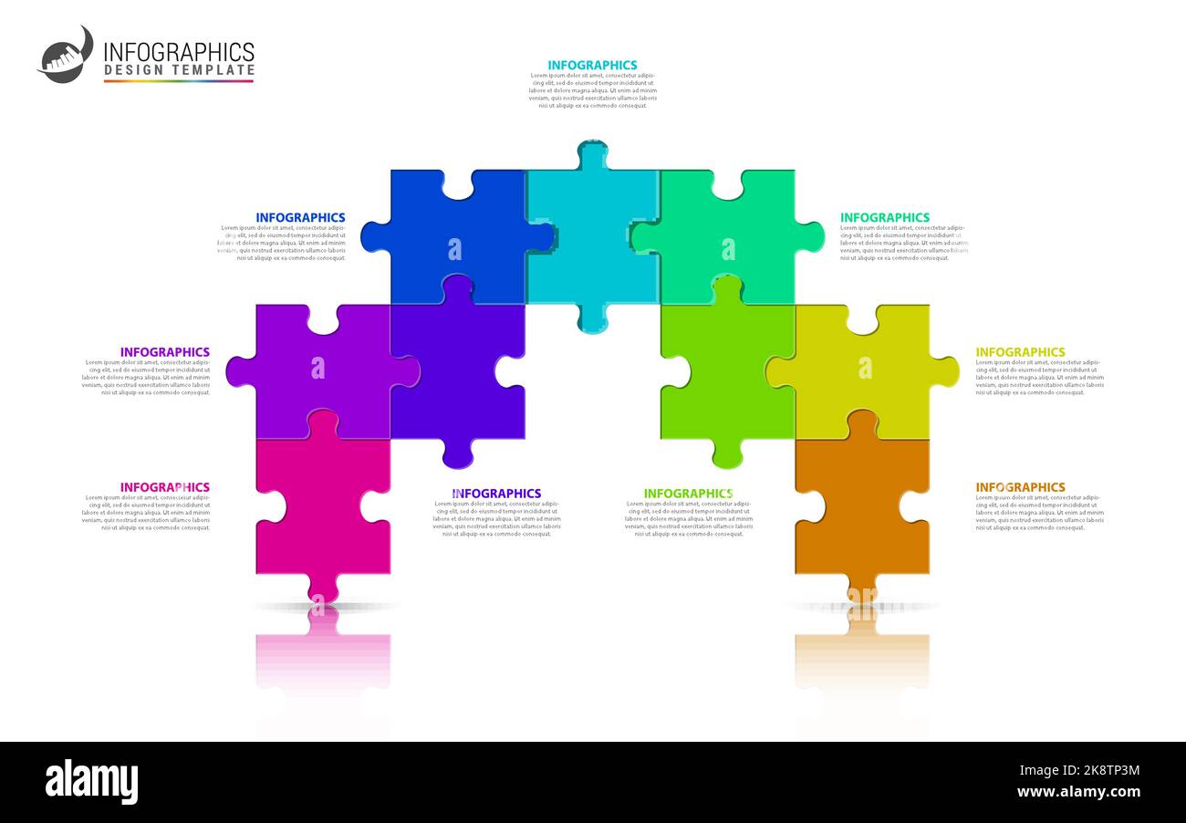 Infographic design template. Creative concept with 9 steps. Can be used ...