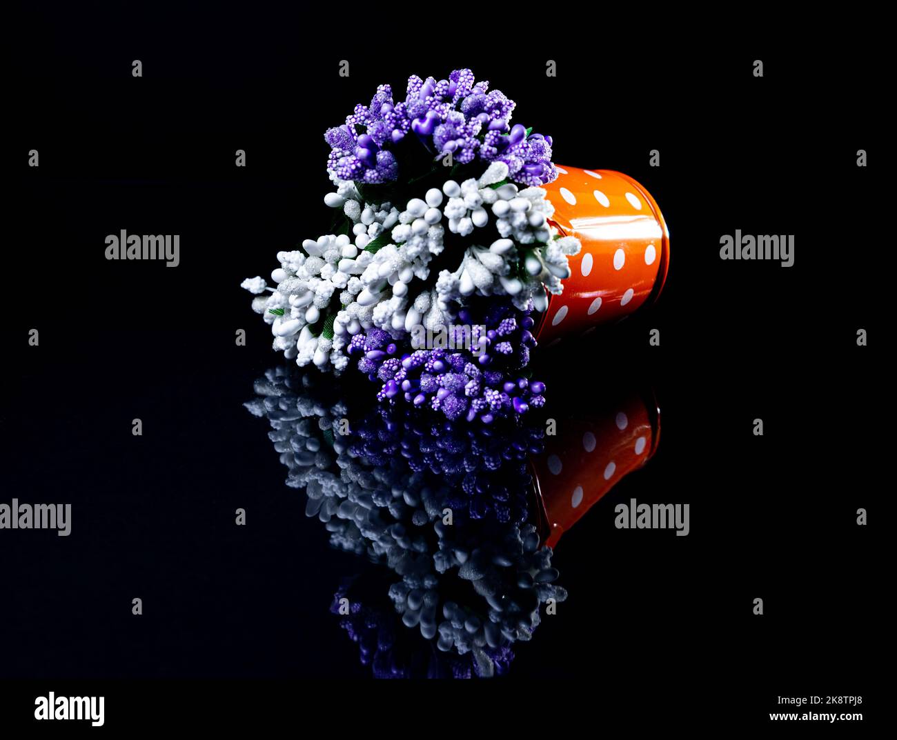 aluminum ice bucket laid in wait for use. stainless multi-colored ...