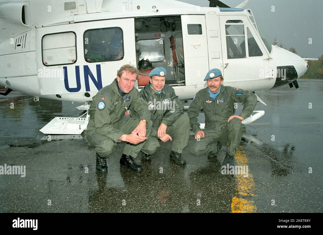 Hans petter kristiansen ntb helicopters un soldiers hi-res stock ...