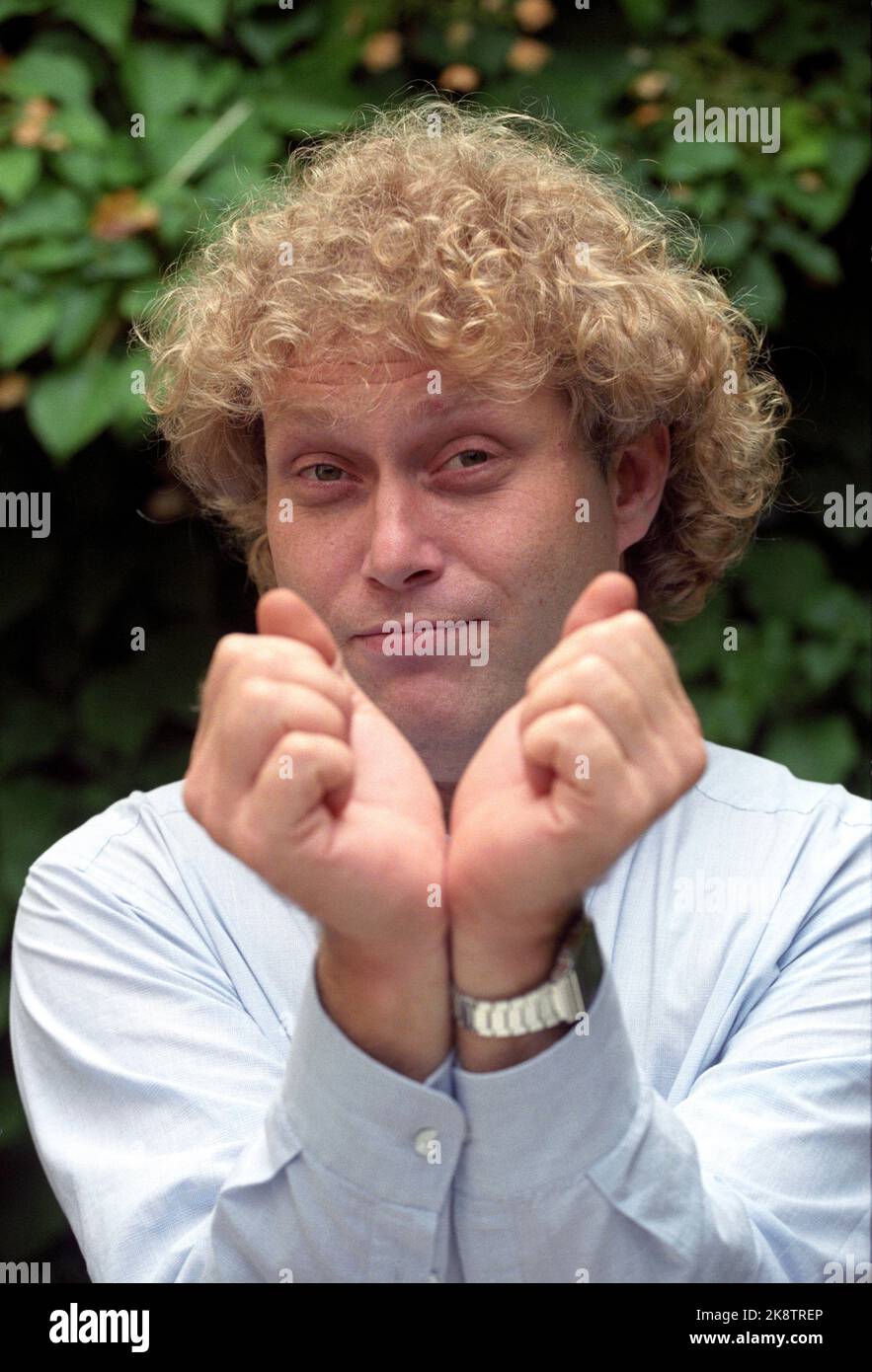 Oslo 19950925. Bellona's leader Frederic Hauge has received a prison ...