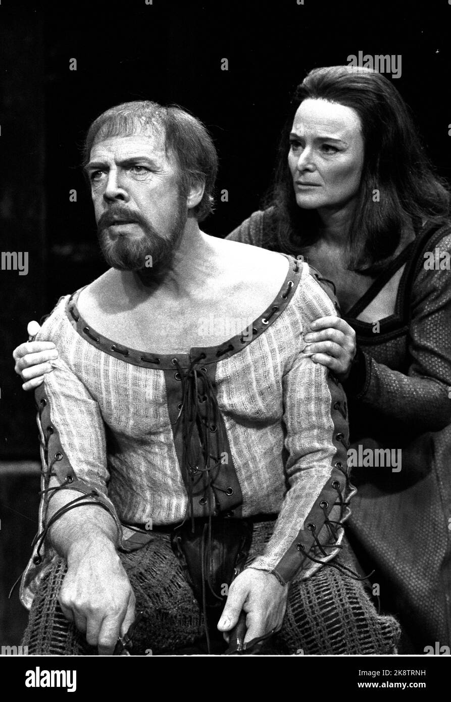 Oslo 19770823. William Shakespeare's "Macbeth" is played at the ...