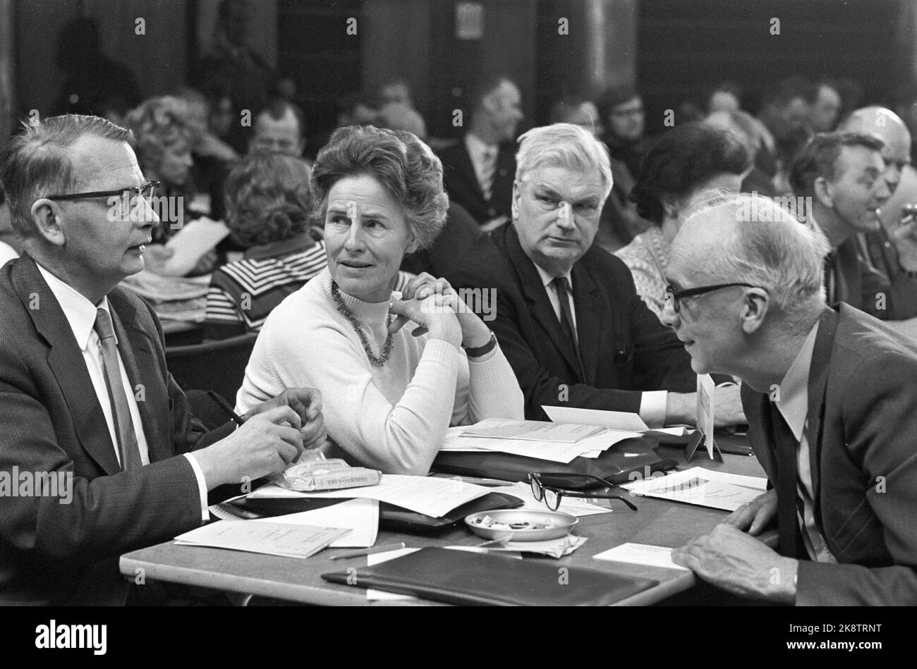 Inger louise valle and thorstein treholt photo hi-res stock photography ...