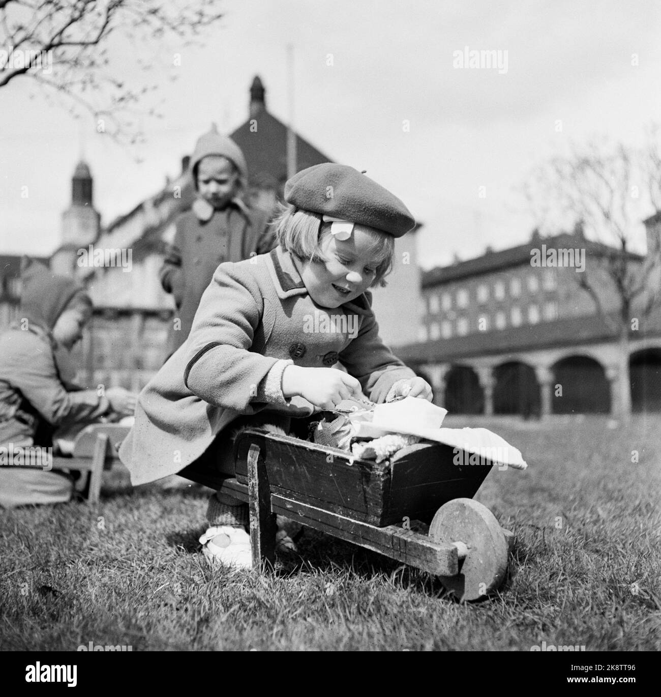 Oslo 1948 children play in kindergarten in oslo with 40 hi-res stock ...