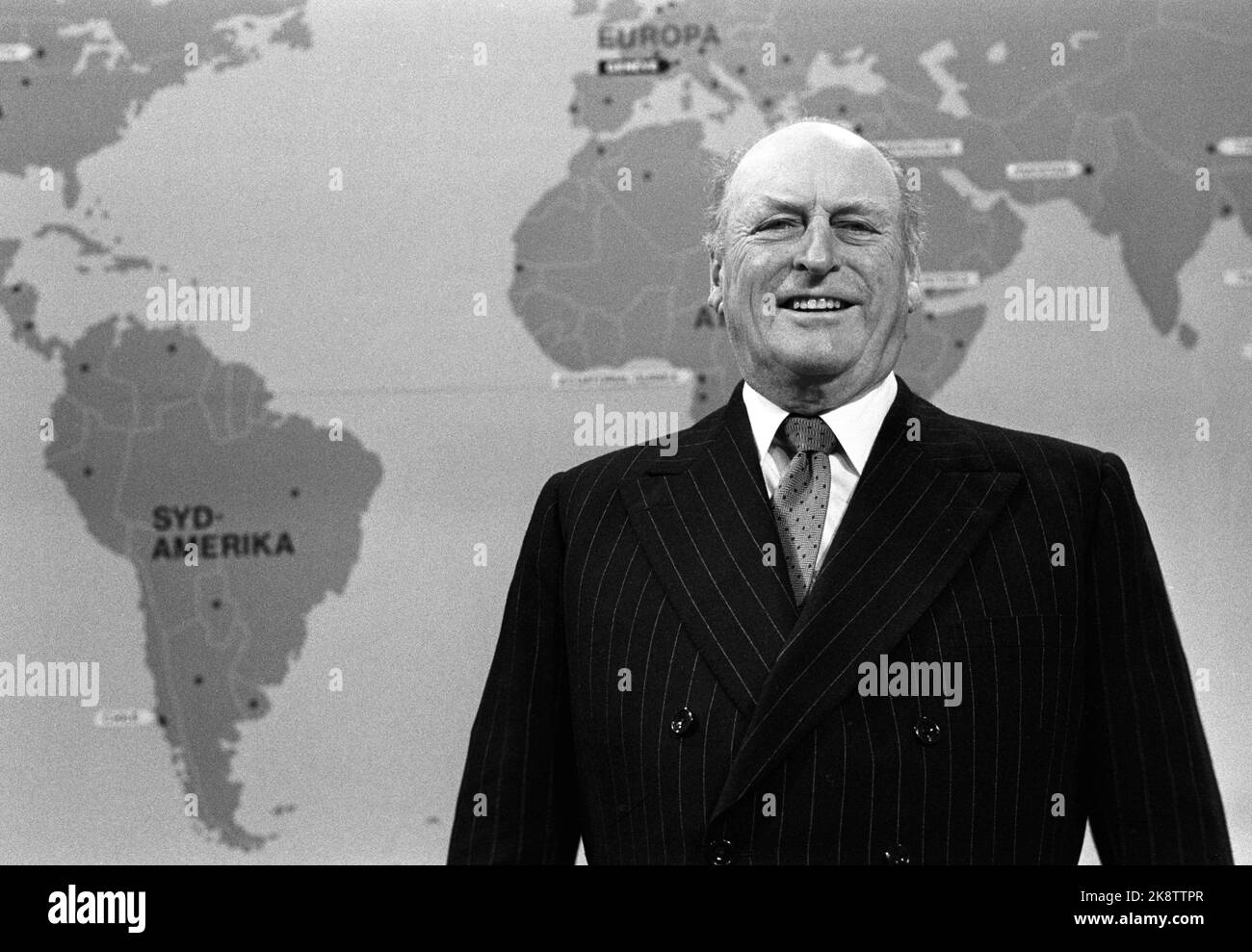 1979 king olav made the official opening of the hi-res stock ...