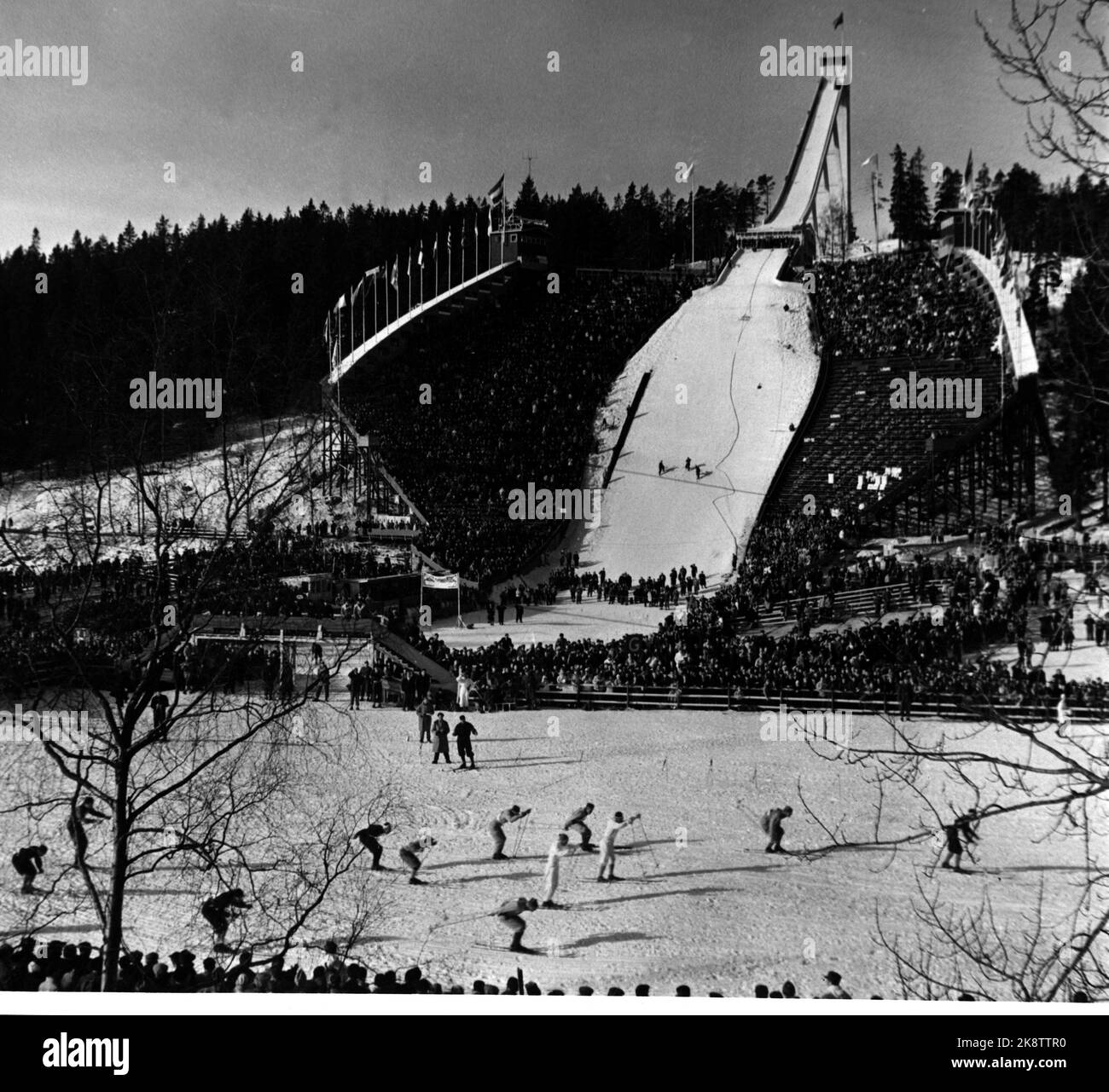 Olympics in 1952 oslo cross country skiing hi-res stock photography and images - Alamy