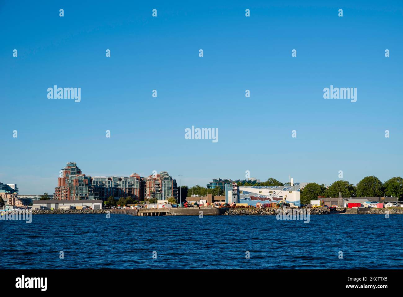 Photograph of Victoria's waterfront. Victoria, British Columbia, Canada ...