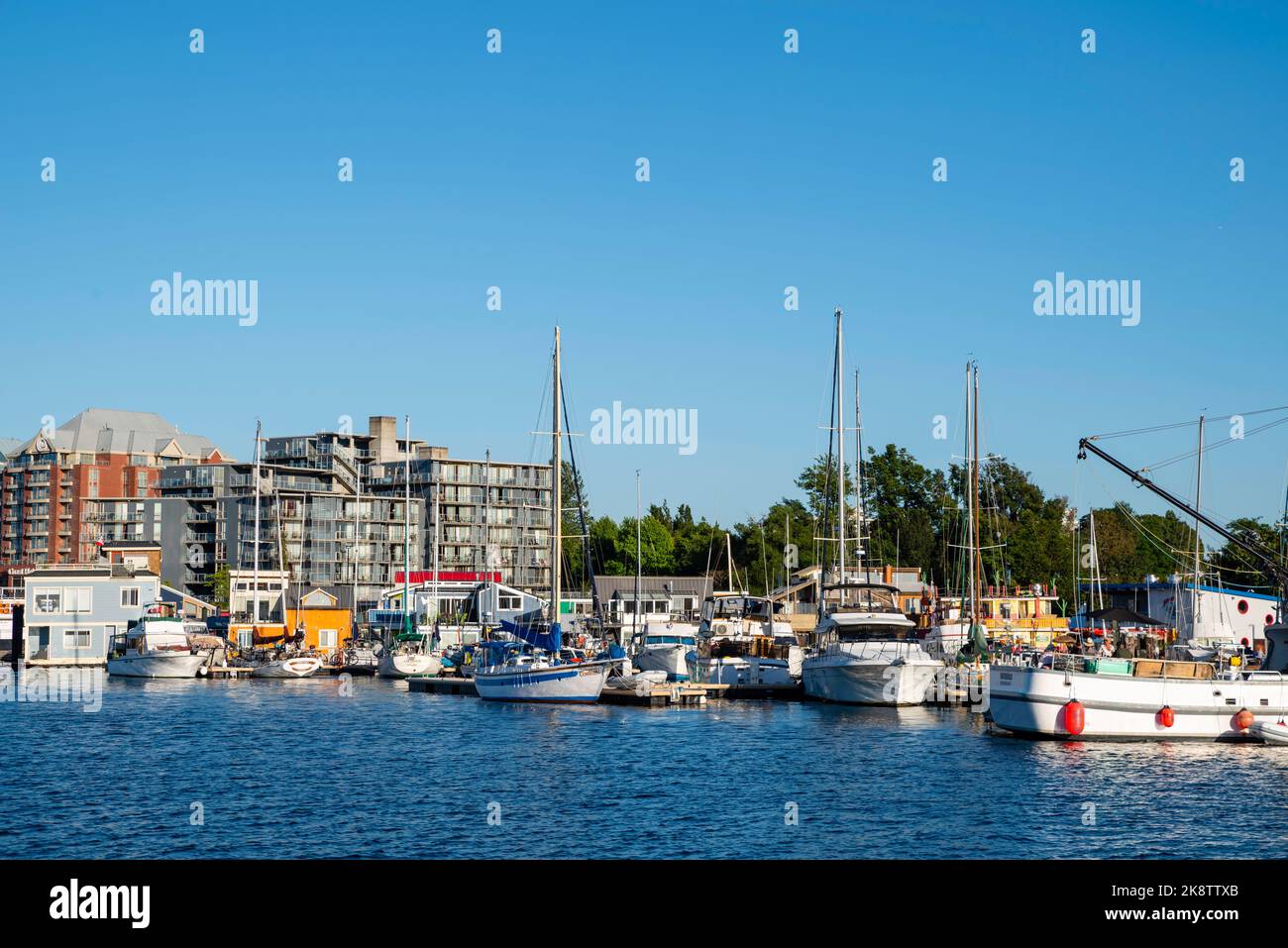 Photograph of Victoria's waterfront. Victoria, British Columbia, Canada ...