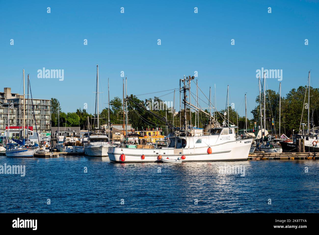 Photograph of Victoria's waterfront. Victoria, British Columbia, Canada ...