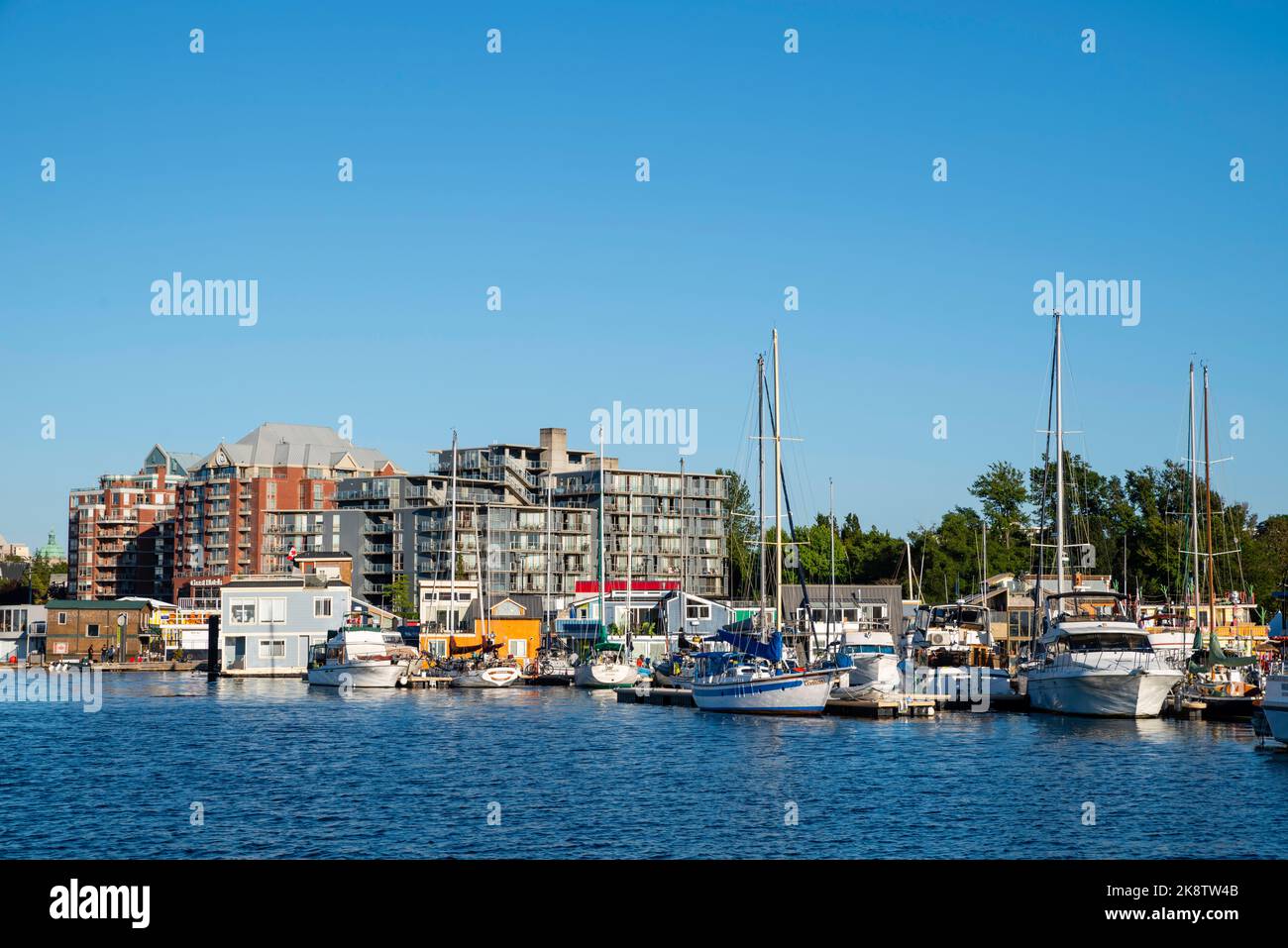 Photograph of Victoria's waterfront. Victoria, British Columbia, Canada ...