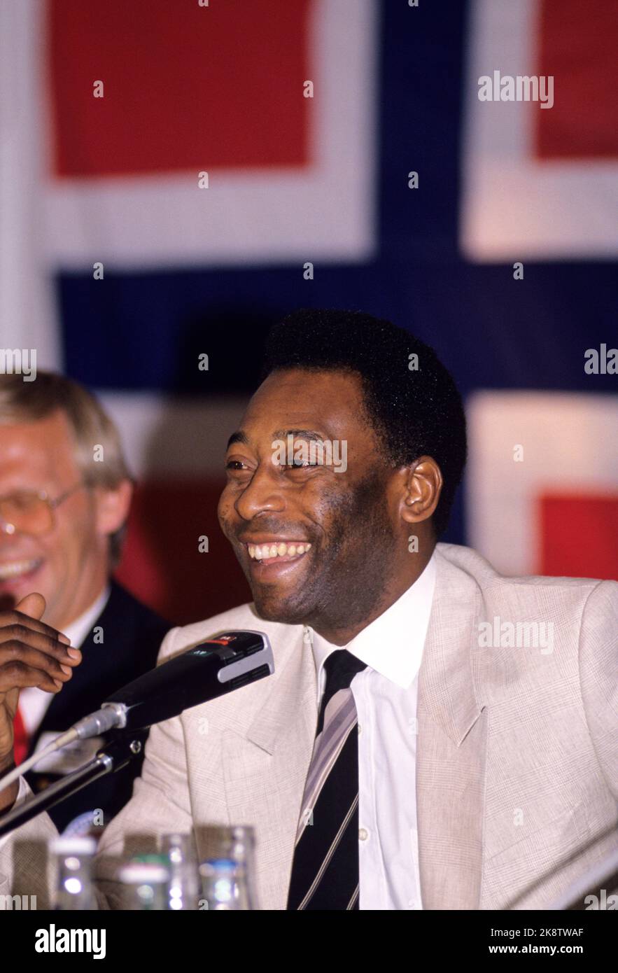 Tor richardsen ntb happiness alone portrait flag hi-res stock photography and images - Alamy