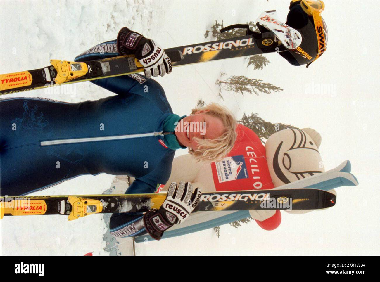 Calle tornstrom ntb alpine happiness alone mascots hi-res stock ...