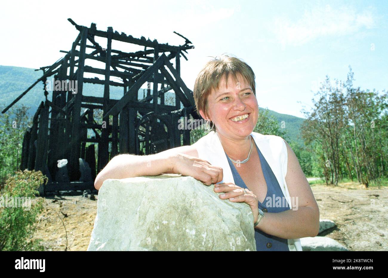 Sel in Gudbrandsdalen 19940719. Film recording - Kristin Lavransdatter ...
