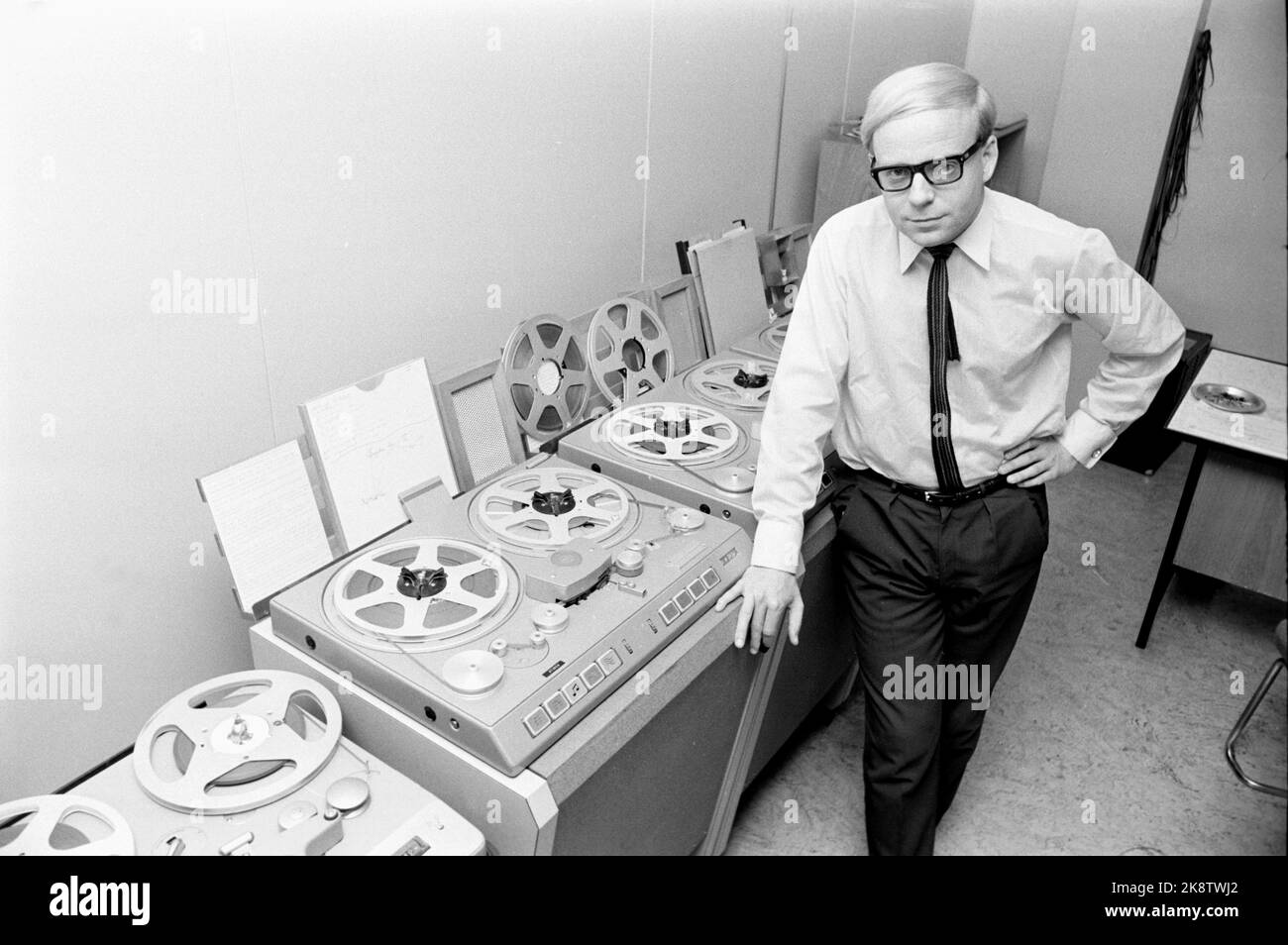 Oslo July 1967. NTH/ Trondheim Technical College works with the ...