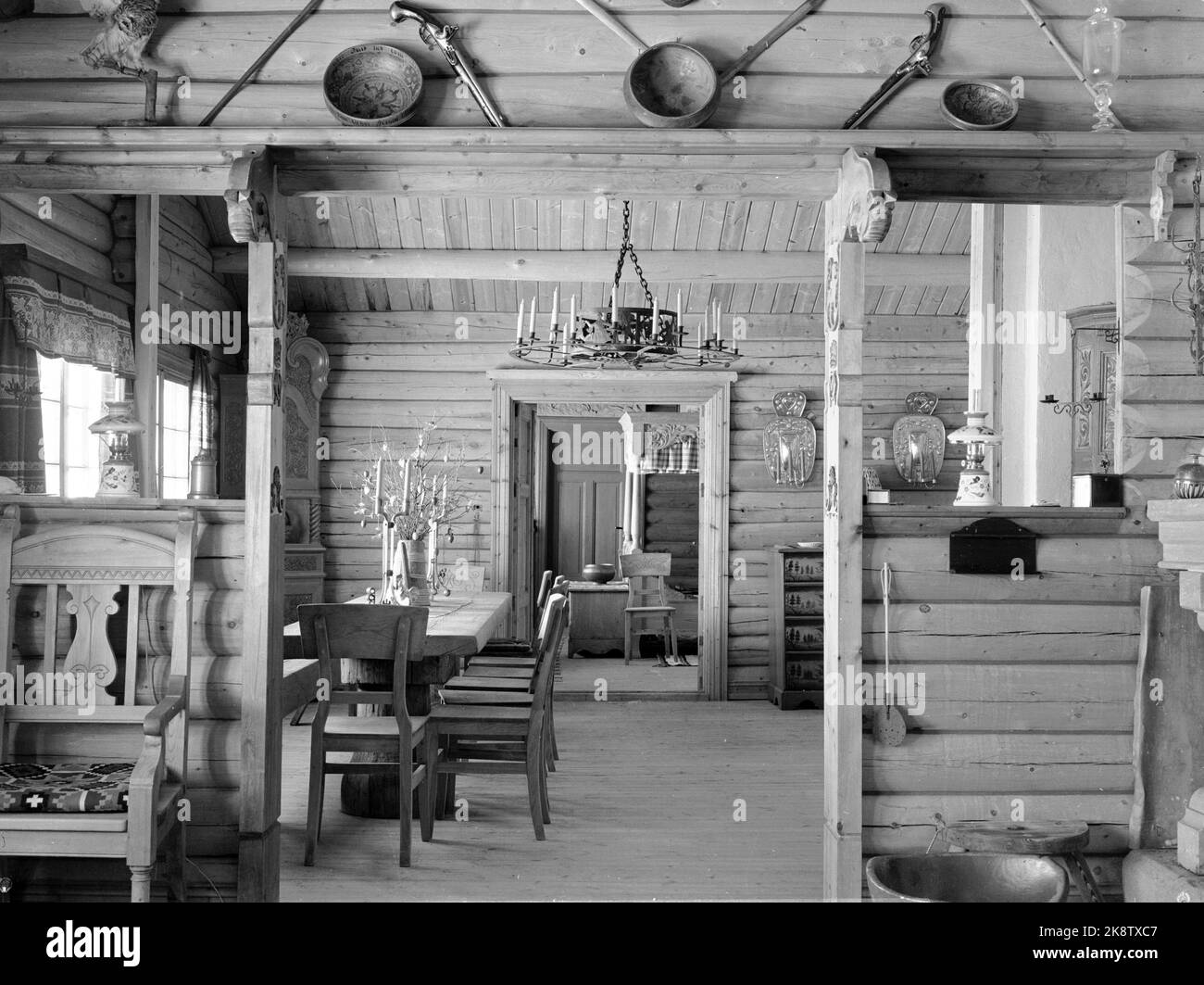 Sikkilsdalen 1950415: The Norwegian royal family on Easter holidays in ...