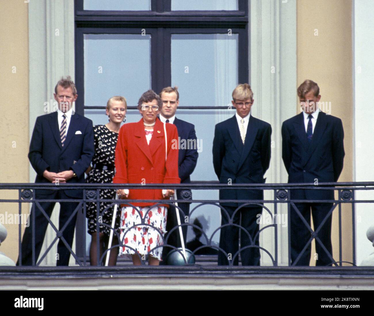 Princess astrid t v her husband johan martin ferner their children hi ...