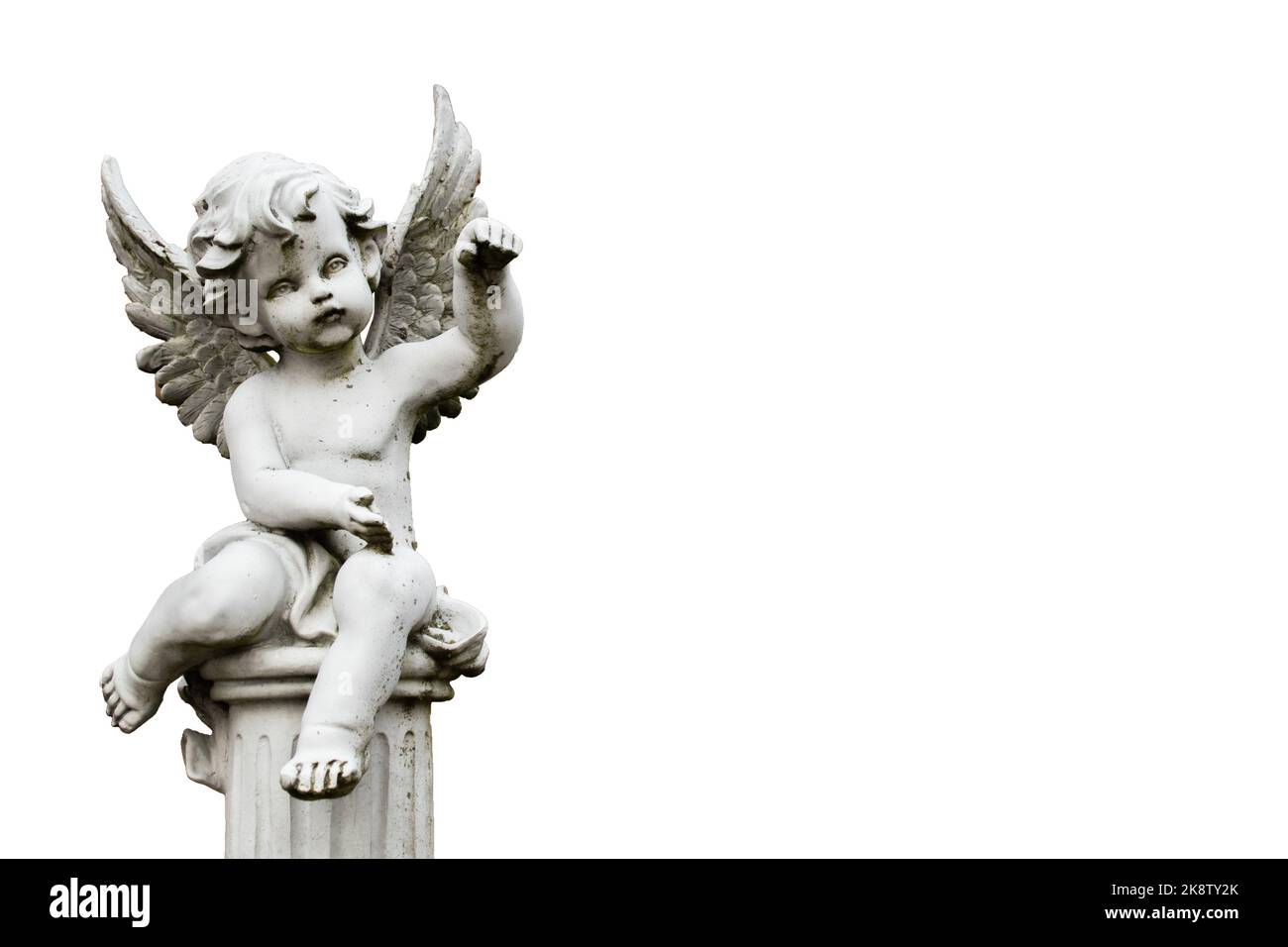 Cherub sculpture Cut Out Stock Images & Pictures - Alamy