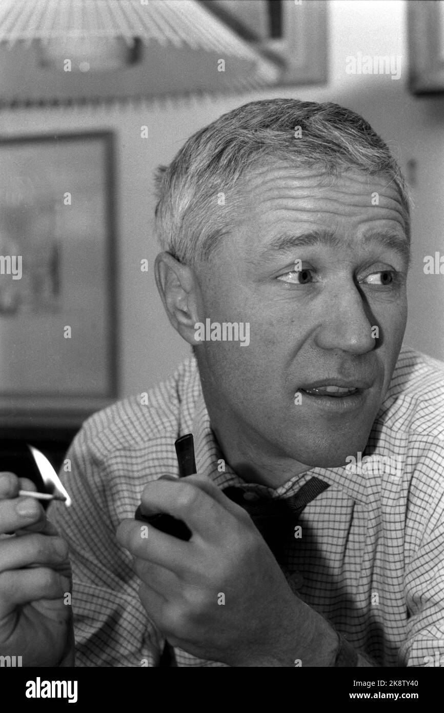1959 kjell aukrust in his home here he pipe currently hi-res stock ...