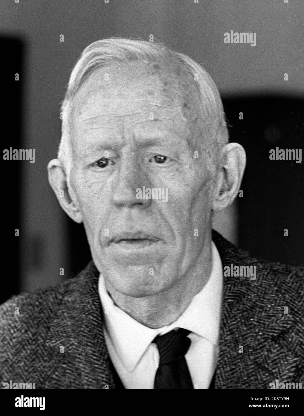 Oslo 19691030 Professor Odd Hassel (pictured) awarded the Nobel Prize ...