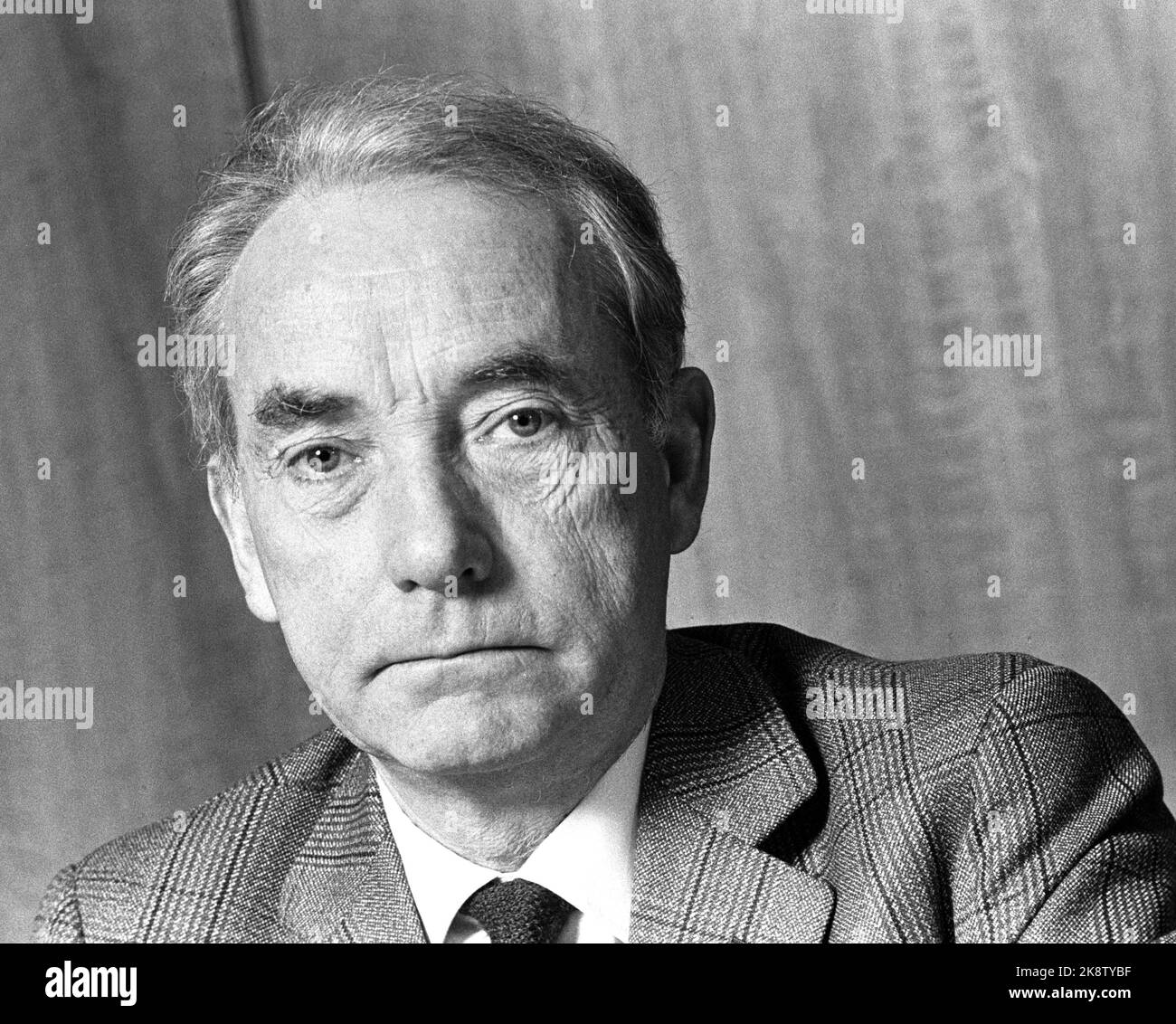 1975 general director johan b holte in norsk hydro photo hi-res stock ...