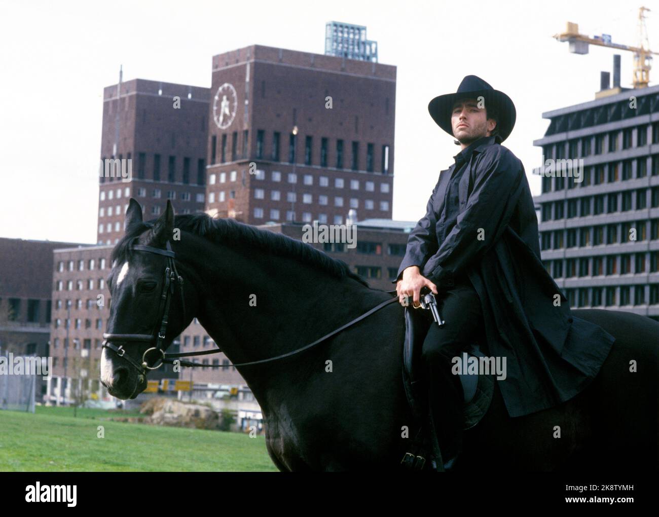 1987 here in full cowboy equipment hi-res stock photography and images ...
