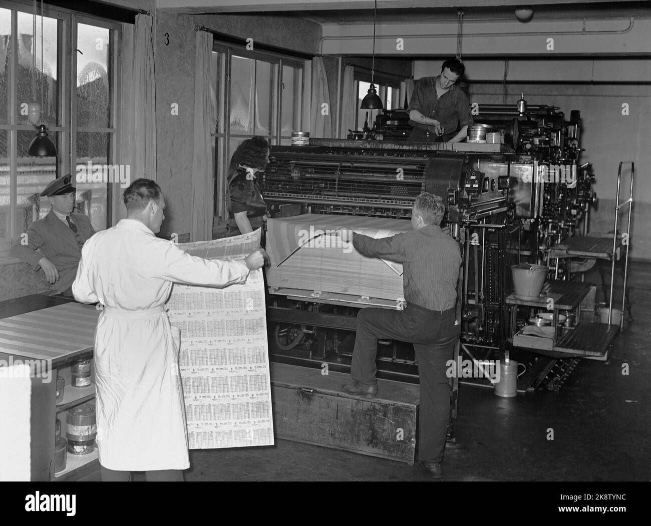 19411106: Rationing during World War II. Ration cards are printed and ...