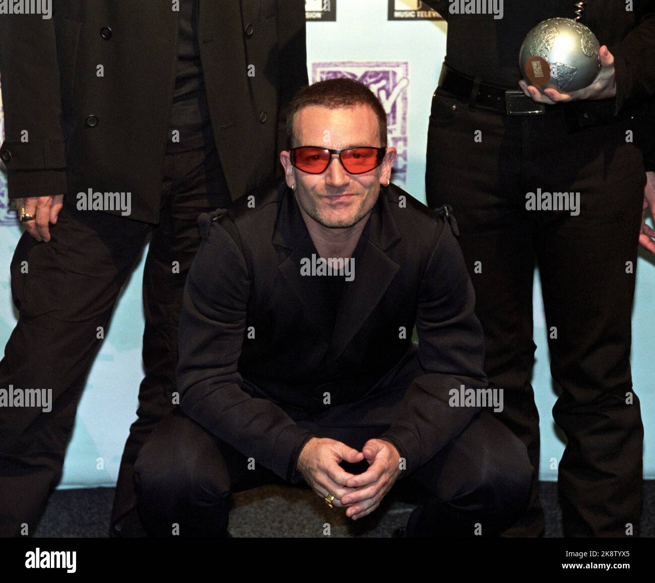 Rotterdam, the Netherlands 19971106. The pop group U2 was one of the ...