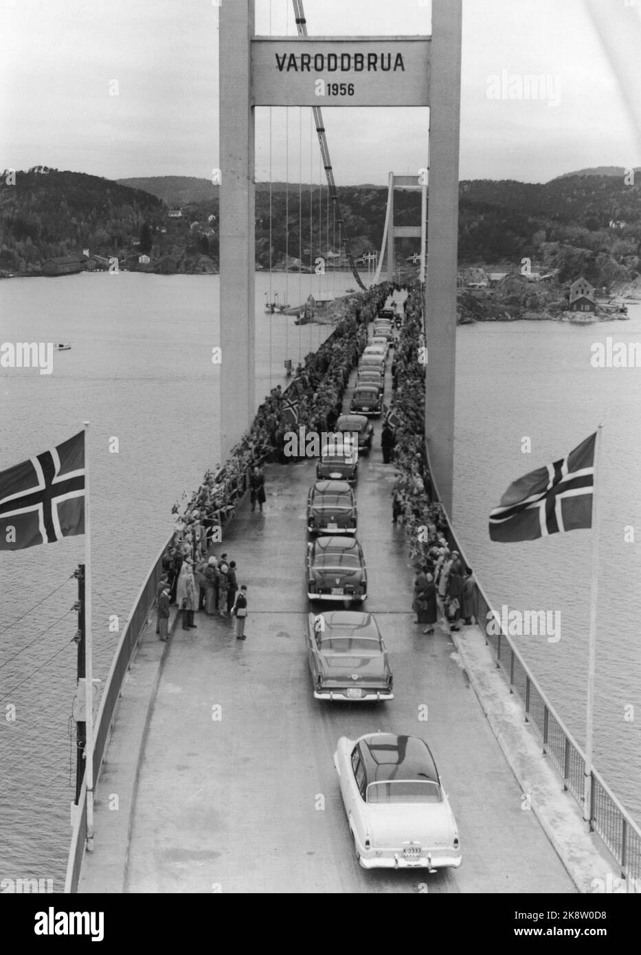 Kristiansand 195610 the largest in Northern Europe Opening of ...