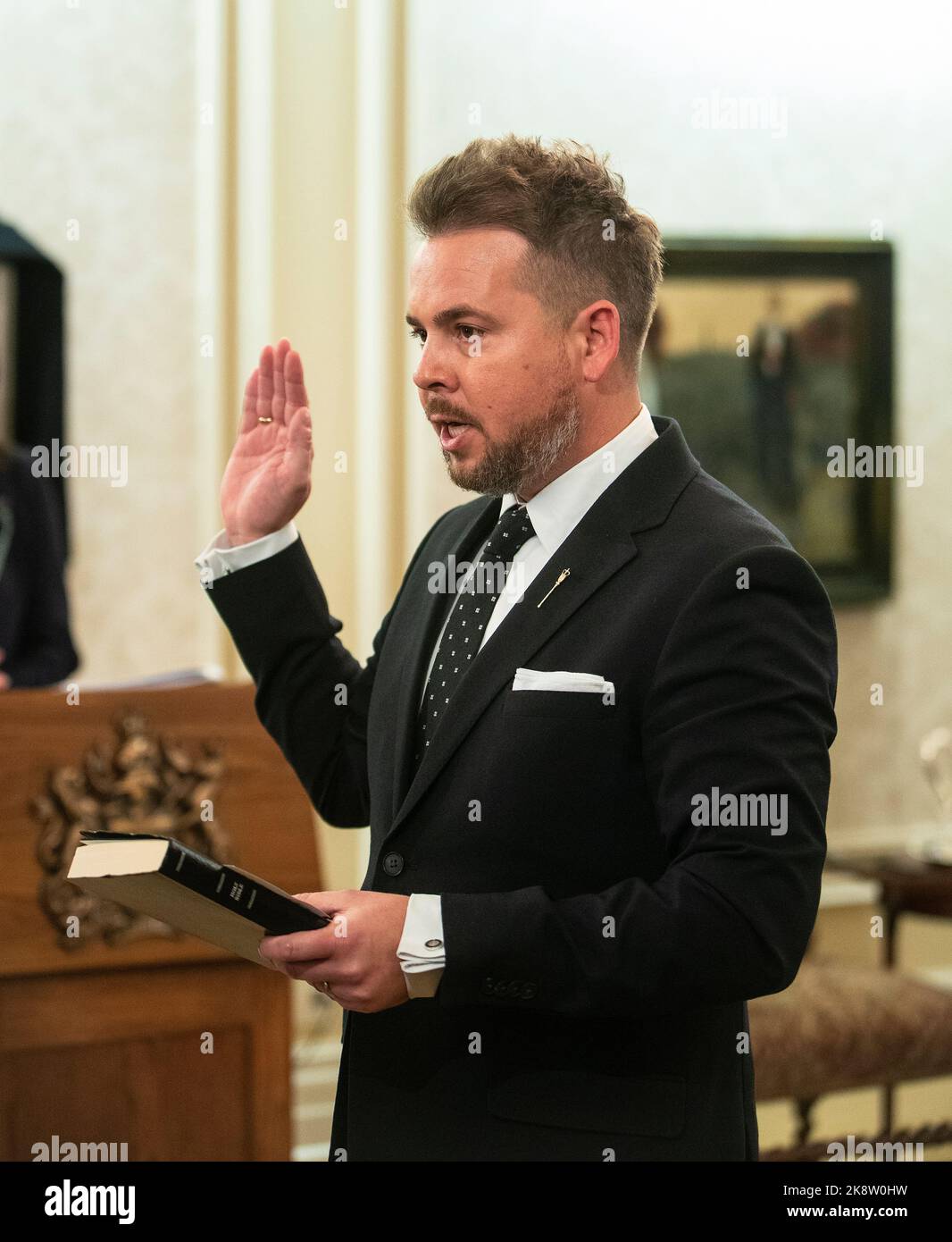 Nicholas Milliken is sworn into cabinet as Minister of Mental Health ...