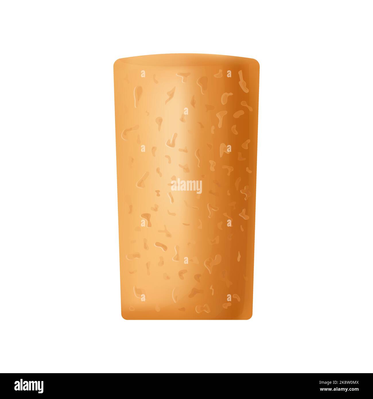 Cork stopper wooden taps. Wine bung in cartoon. Corkwood plug with ...