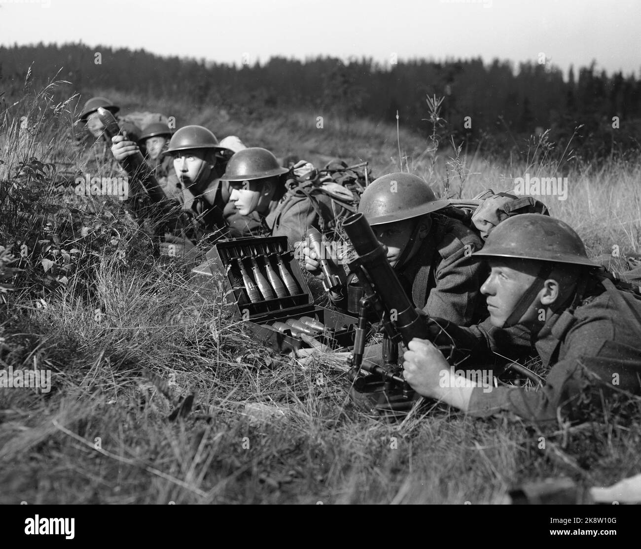 Norway 19500916 "Norway is preparing for armed peace" The pictures were ...