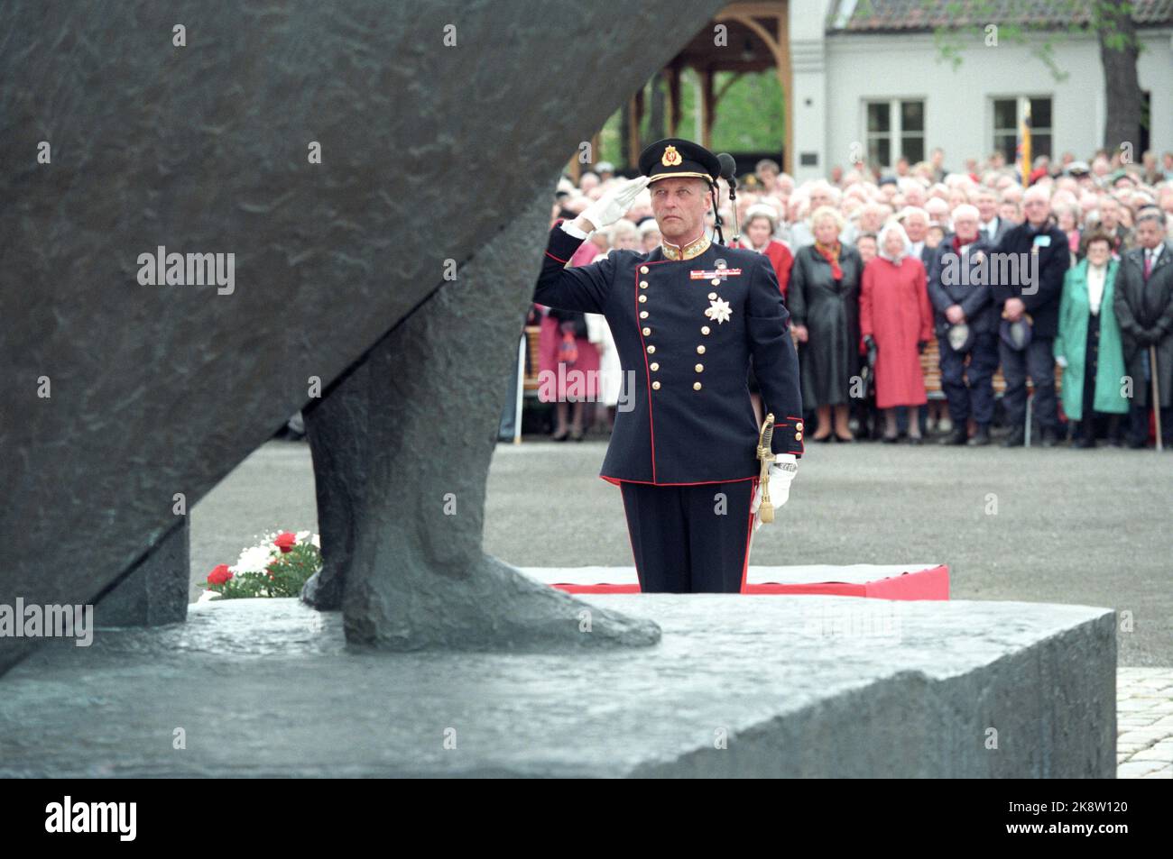 Oslo 199508. The liberation anniversary, - 50 years since the liberation after World War II May ...