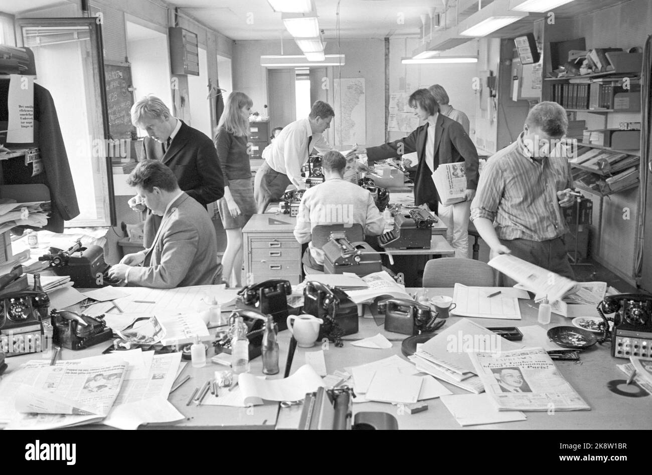 Stockholm, Sweden 19680629 "Aftonbladet increases the most" The ...