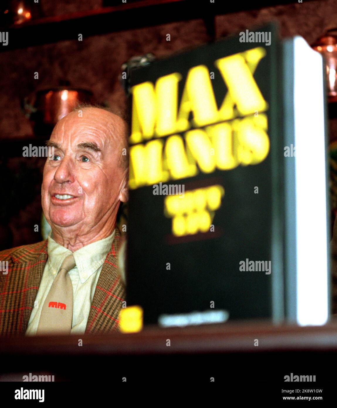 Oslo 199504: The opponent Max Manus has released the biography "My Life ...