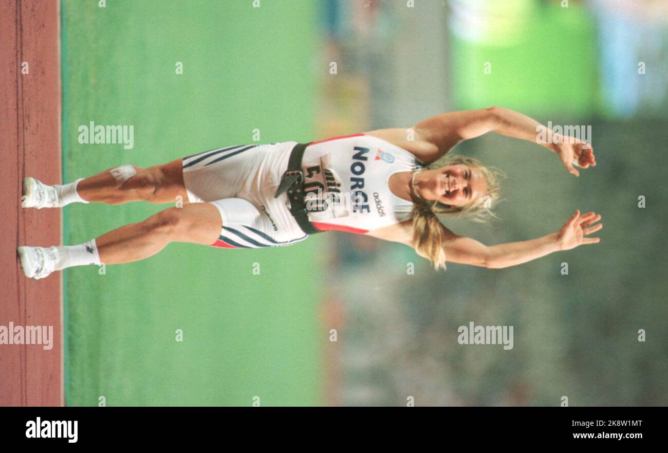 Athens. Trine Hattestad was rarely pleased after securing the gold on ...