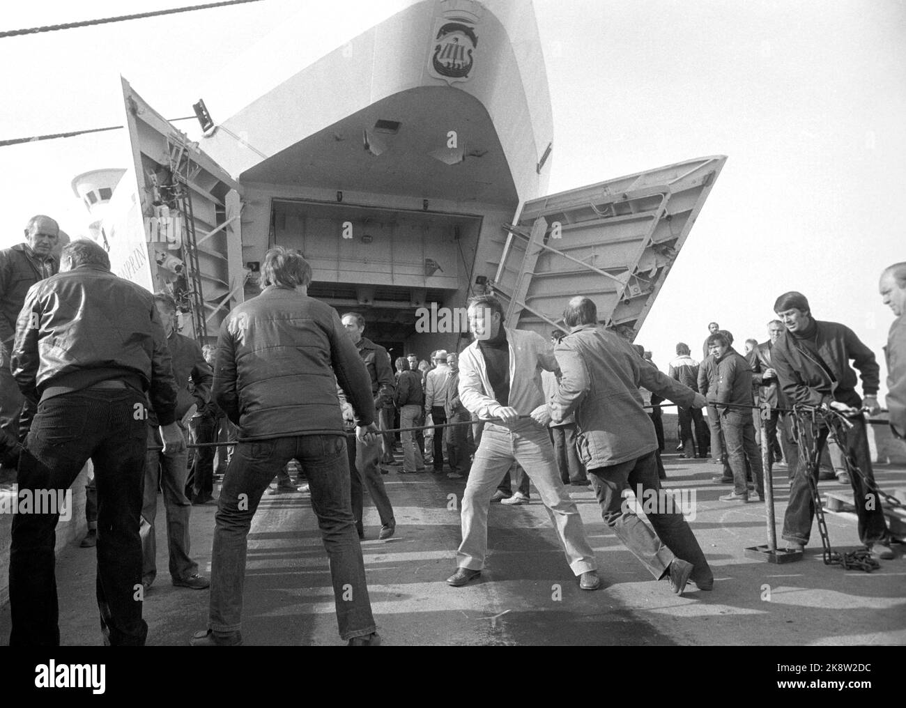 Trailers and boats Black and White Stock Photos & Images - Alamy