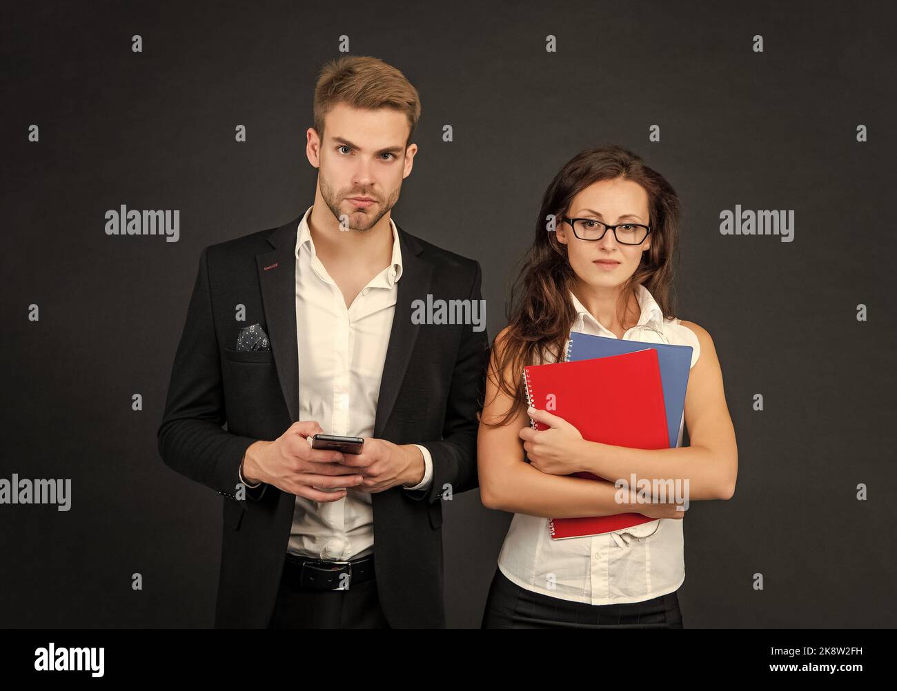 Managers are all-important. Female and male managers. Business ...
