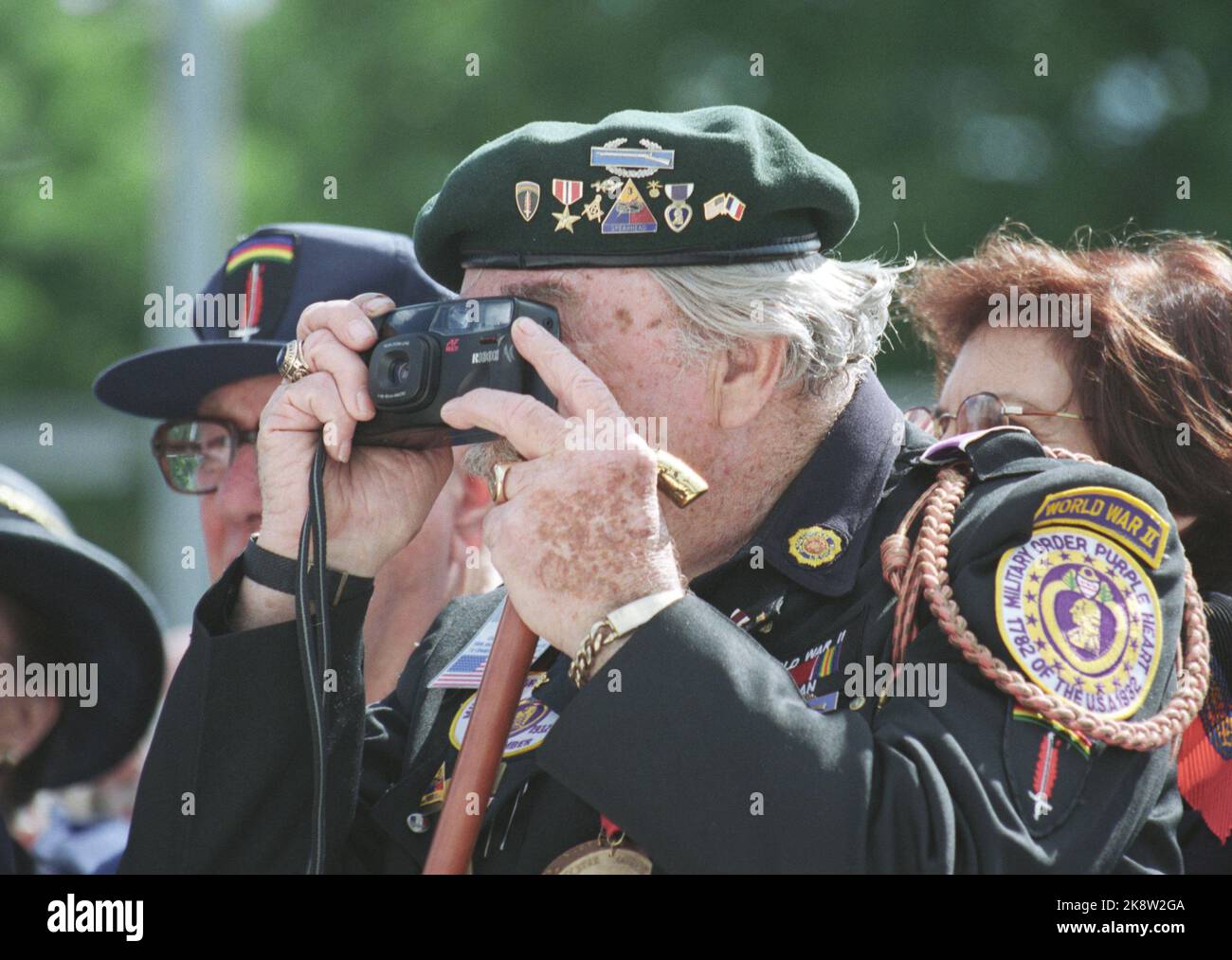 Bayeux, Normandie 19940605. Memory holiday, 50 years ago D-Day in ...