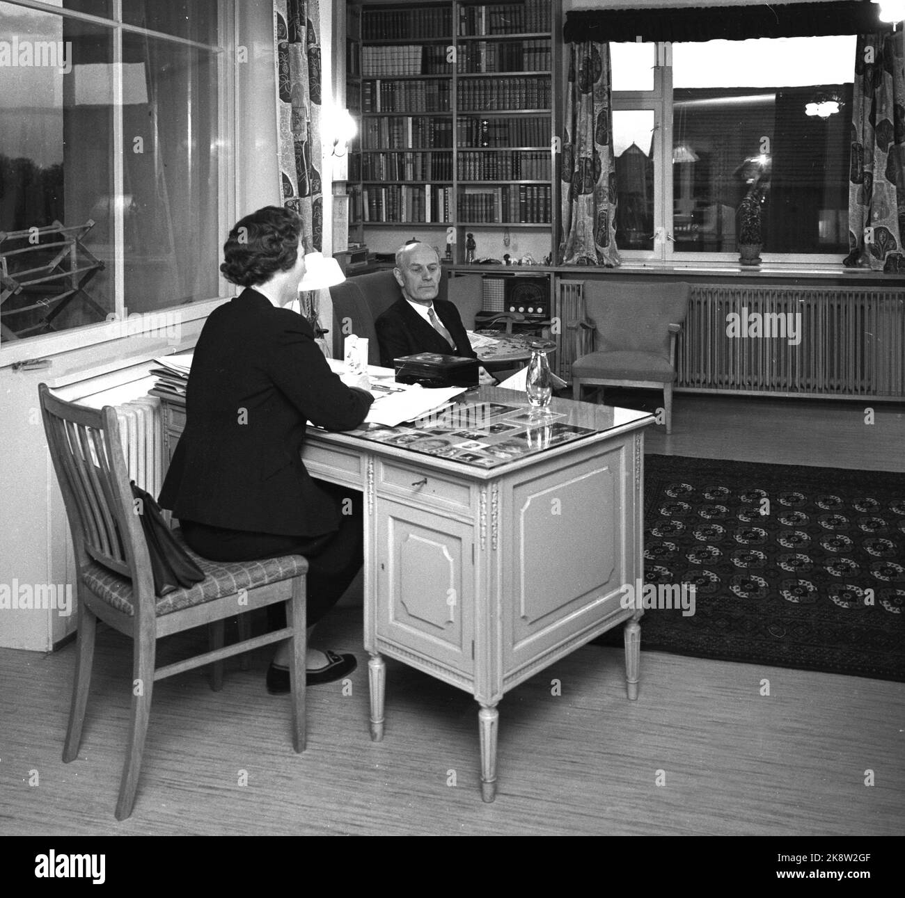 Oslo 1957. Prime Minister Einar Gerhardsen The central figure in ...