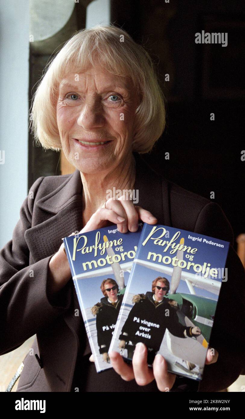 Perfume and motor oil on the wings over the arctic hi-res stock ...