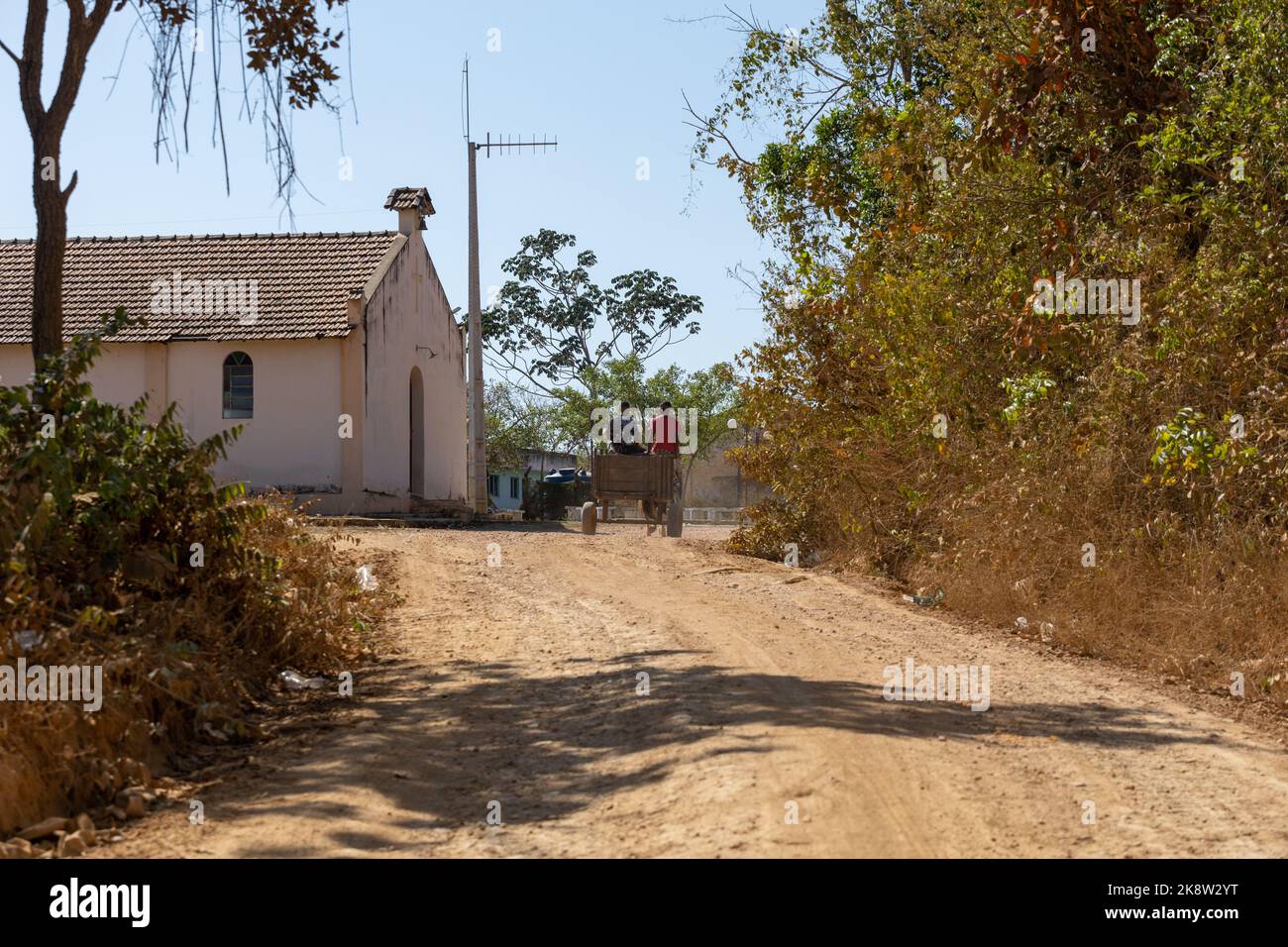 Small village central road hi-res stock photography and images - Alamy