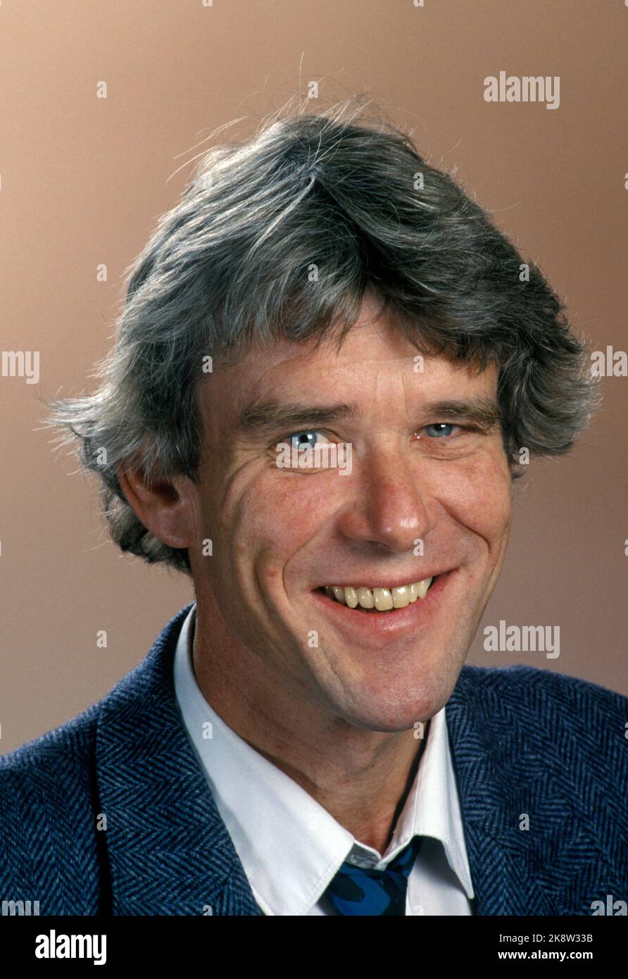 Oslo October 10, 1989. Politician Theo Koritzinsky. Photo; Knut Falch ...